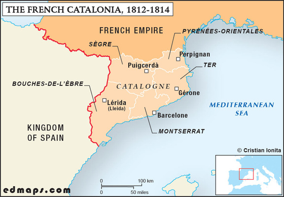 Catalonia in Seven Maps - Present History Maps